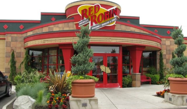 Red Robin | Back of the Menu